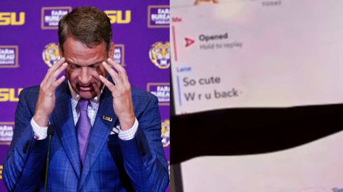Lane Kiffin's Flirty Snapchat DMs & Voice Messages To Young Female ...
