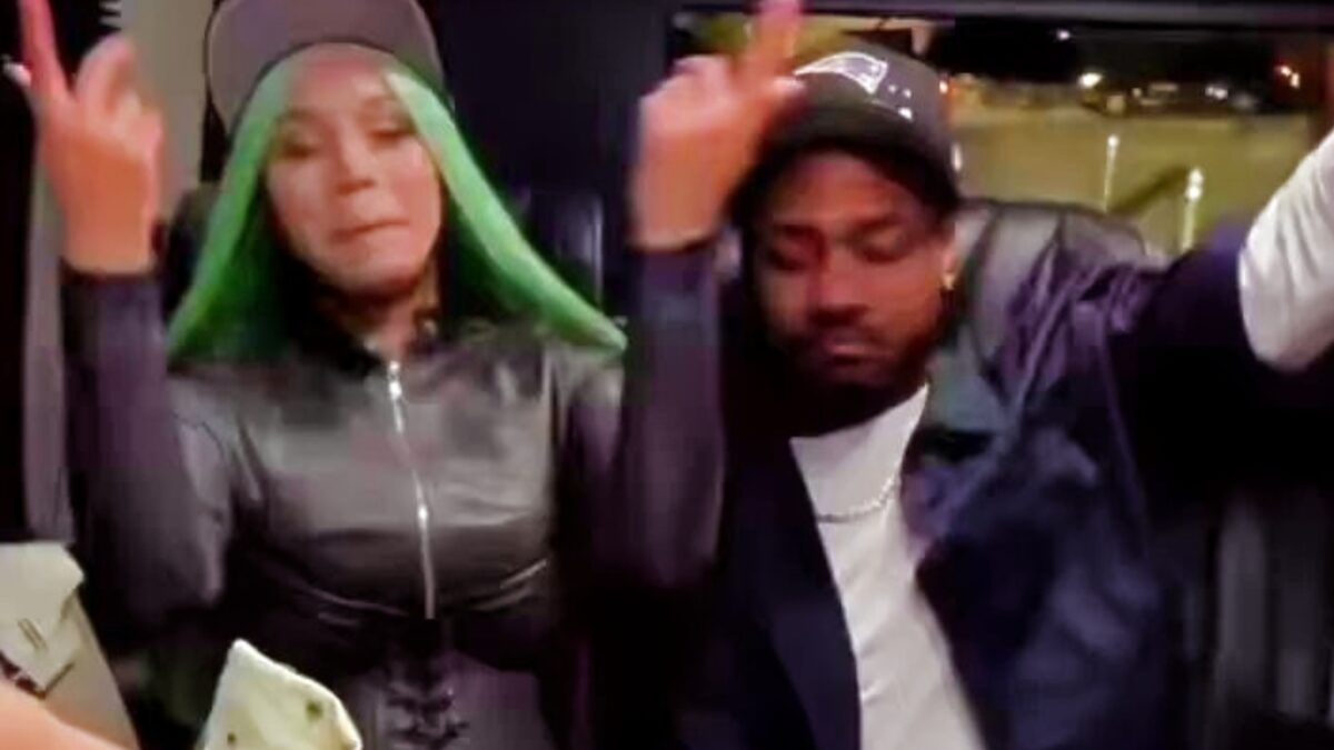 Stefon Diggs & Cardi B Were Getting “Wild” On Patriots Party Bus, And ...