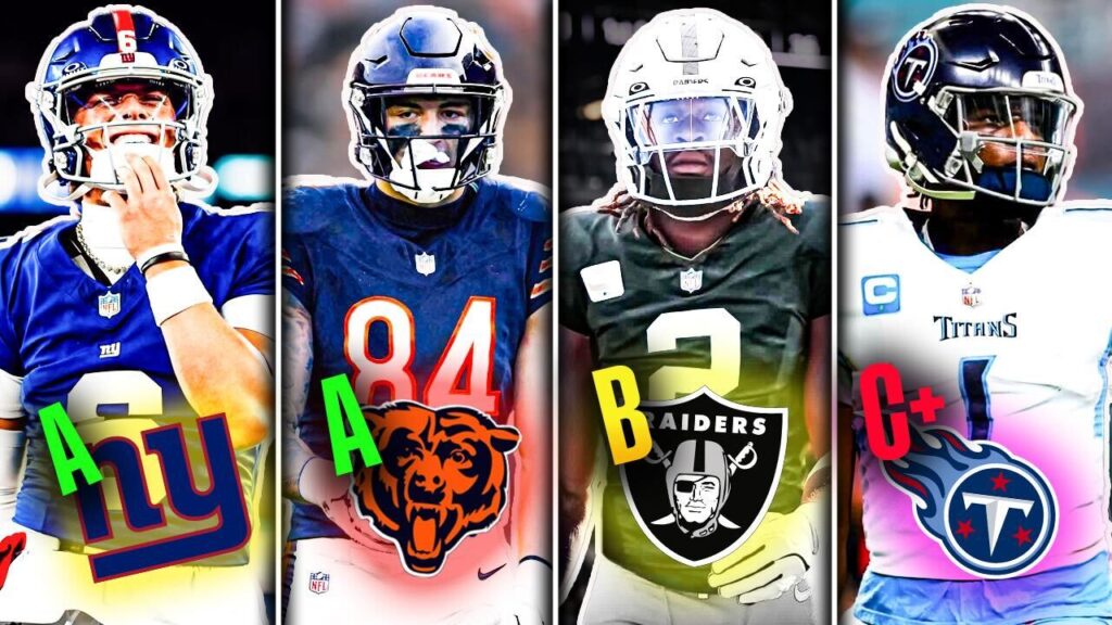 Grading All 32 NFL First Round Draft Picks From 2025 At The End Of The ...