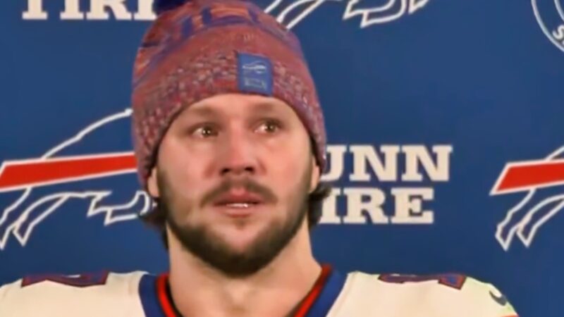 Josh Allen Was Crying His Eyes Out During Press Conference After Bills ...