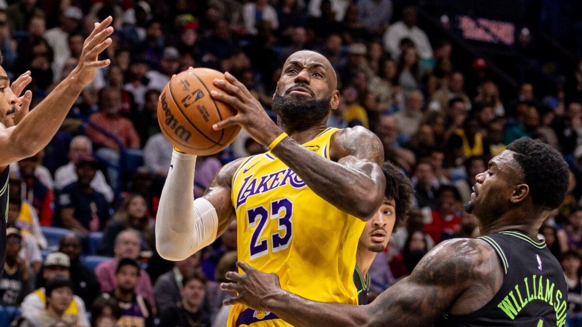 Pelicans vs. Lakers Post-Game Stats: LeBron James’ Second-Half Outburst ...