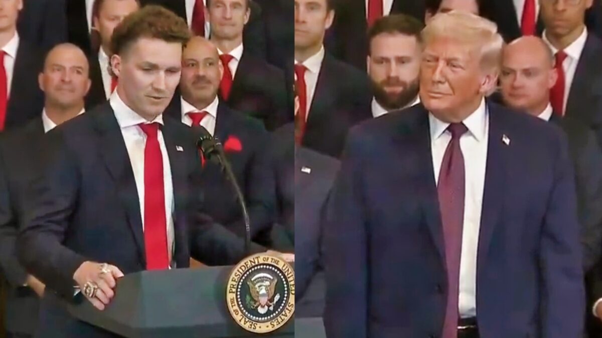 Social Media Is In a Frenzy Over Matthew Tkachuk’s Viral Speech To ...