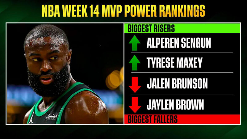 NBA MVP Power Rankings: Tyrese Maxey Cracks Top Five, Alperen Sengun ...