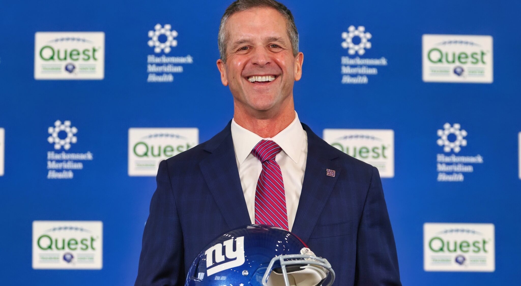 Ex-Michigan OL Coach Reunites With Harbaugh Tree in New York