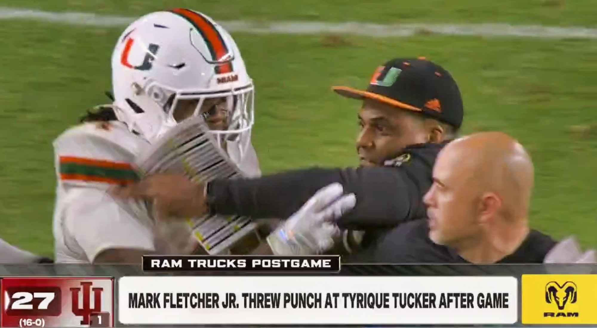 Miami Staffer Reveals Shocking Reason Why Hurricanes RB Mark Fletcher ...
