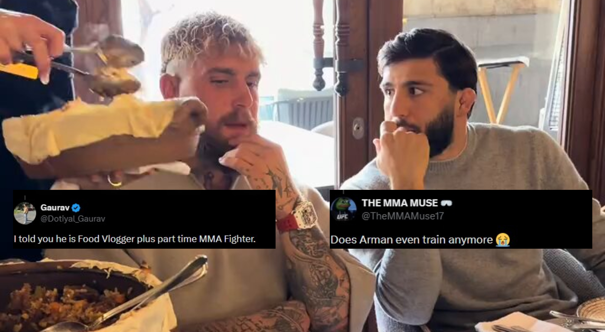 Jake Paul’s Surprise Link-Up With Arman Tsarukyan in Armenia Has Fans ...