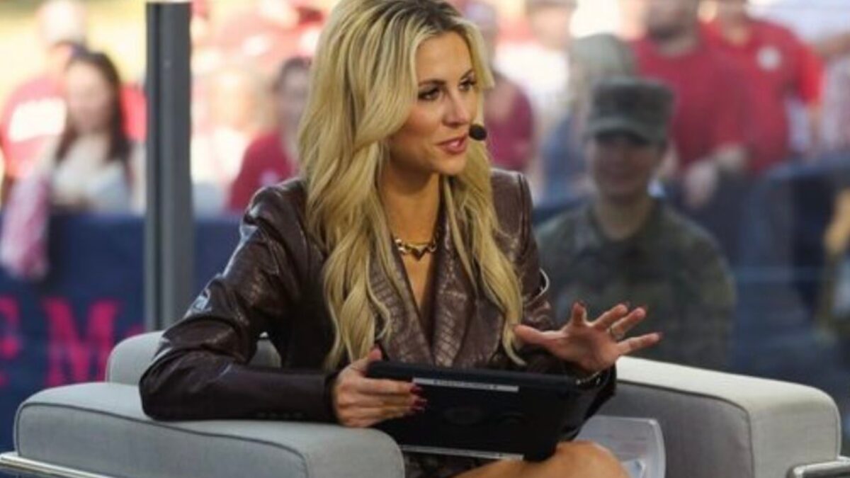 Laura Rutledge's Awesome Leg Shot Goes Viral As ESPN Host Risks It All ...