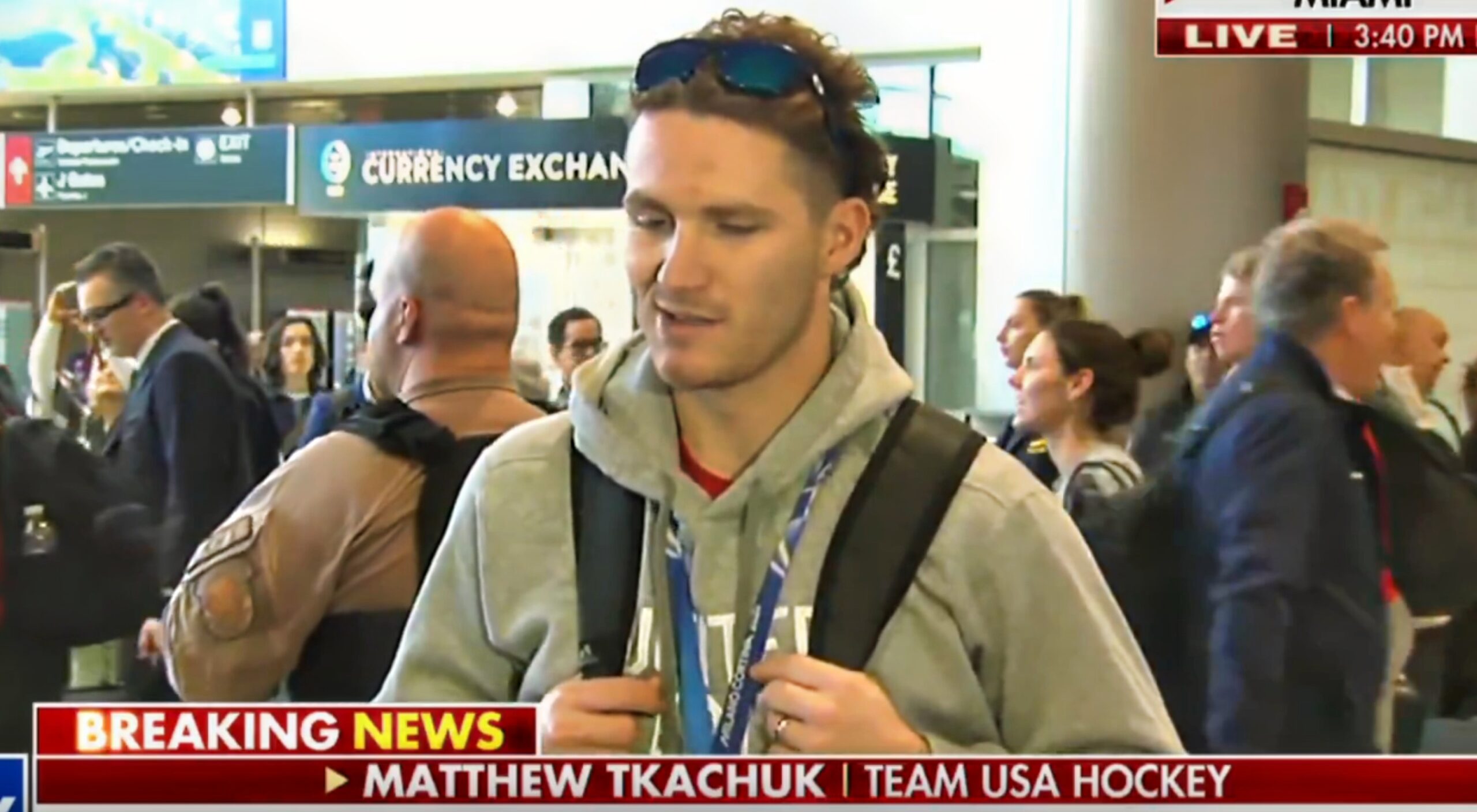 Team USA Hockey Star Matthew Tkachuk Breaks His Silence On Donald Trump ...