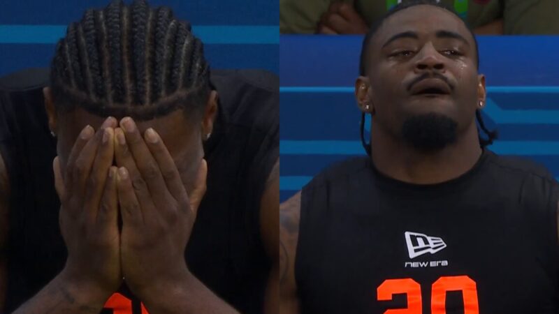 Arkansas Running Back Mike Washington Jr. Cried His Eyes Out After His ...
