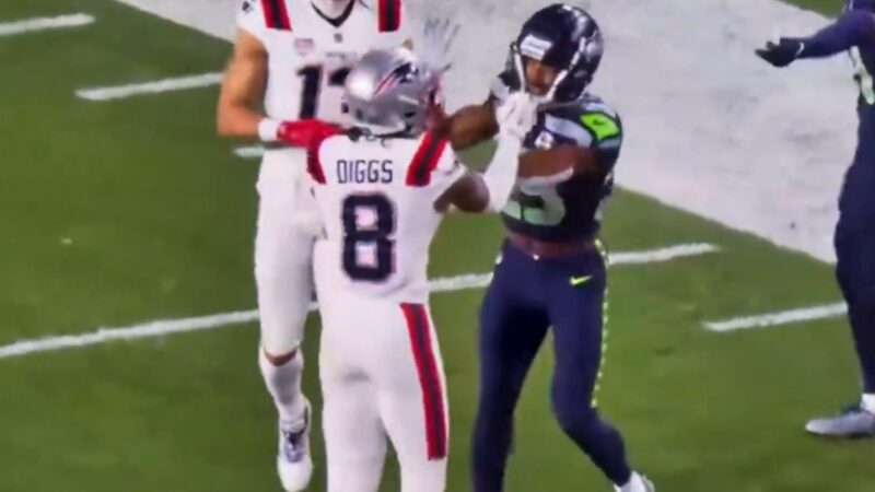 Stefon Diggs & Josh Jobe Threw Hands After Seahawks Cornerback's Dirty ...
