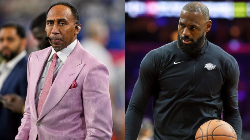 Stephen A. Smith Sends Blunt Message to LeBron James While Admitting ...