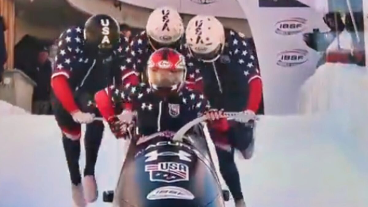 Footage Of USA Bobsled Team Suffering Horrific Disaster On The Track Is ...