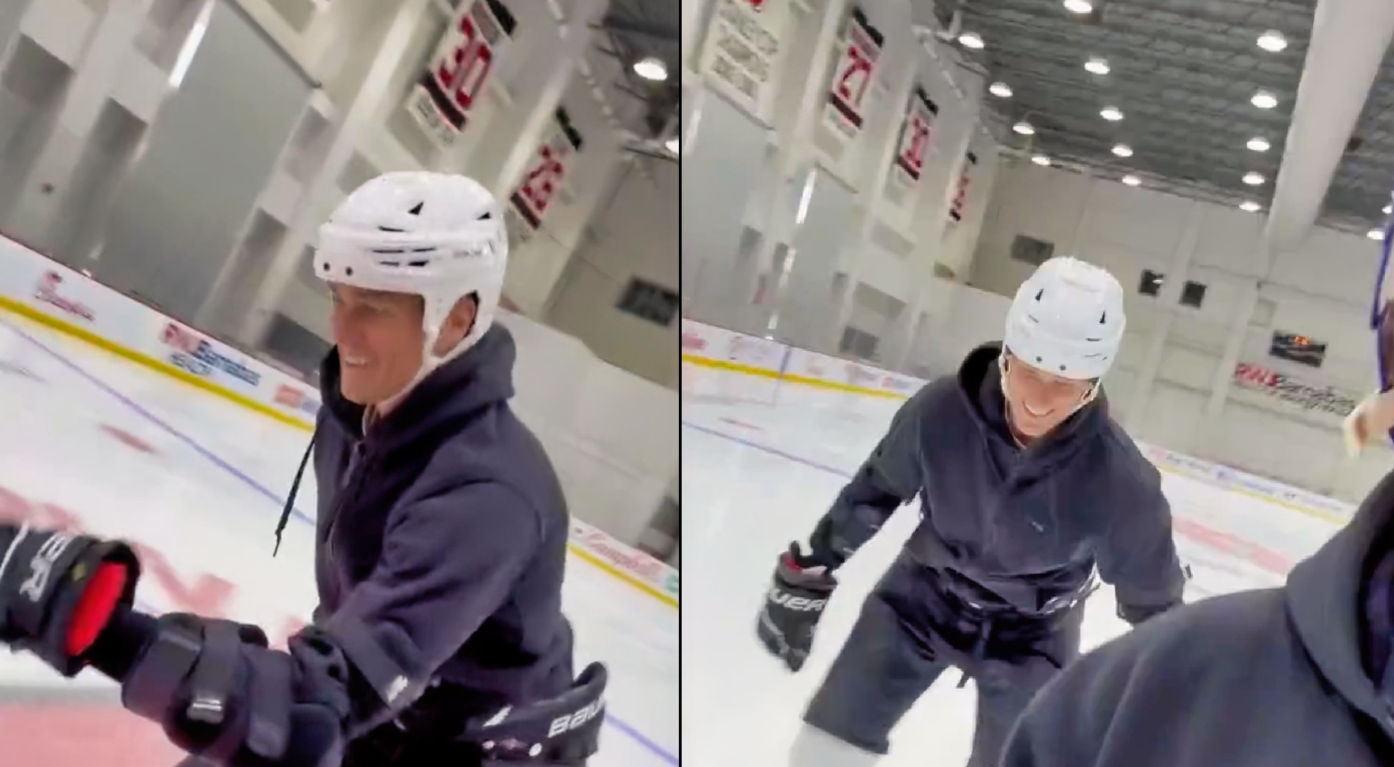 Tom Brady Hits Ice With NHL Legend Ahead Of Super Bowl 60 [VIDEO]