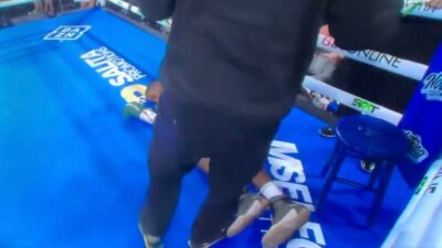 Frightening Scene Unfolds In The Ring As Boxer Suddenly Collapses ...