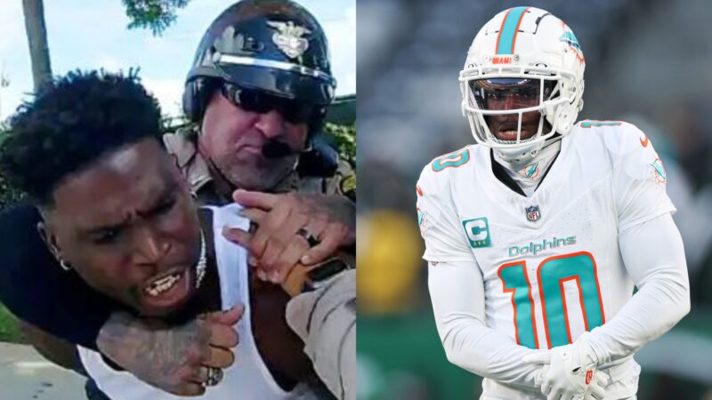 Miami Cop Who Dragged Tyreek Hill From His Car & Arrested Him Comes Out ...