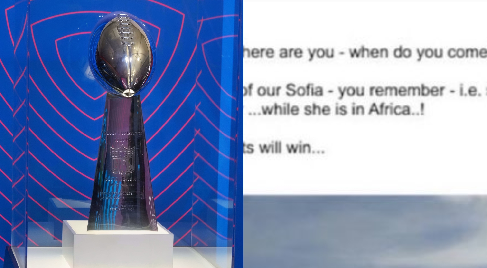 "Scripted" Super Bowl Results Found In Latest Epstein Emails [PHOTO]