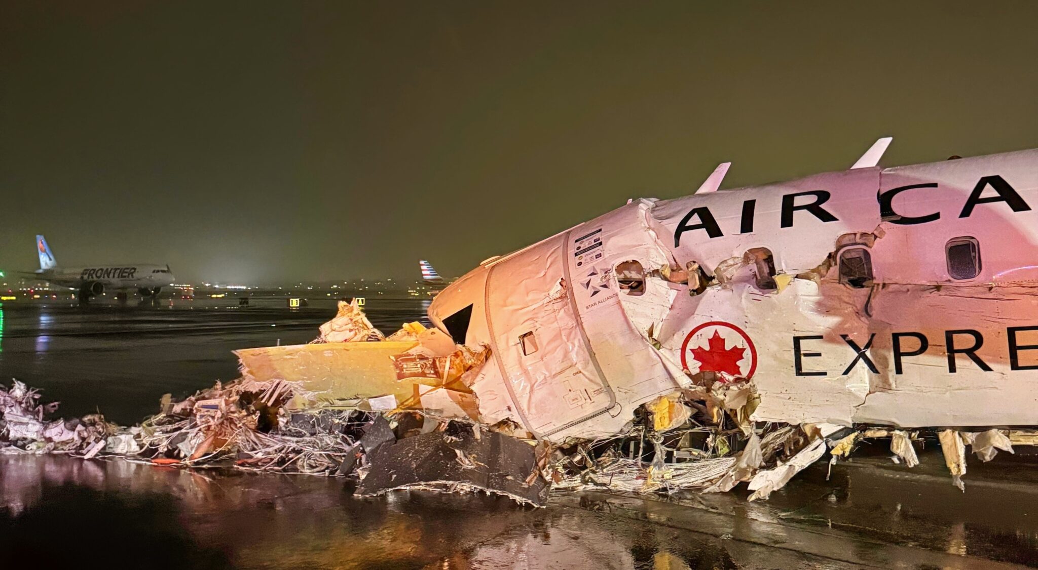 Full Sequence From Descent to Crash – Final Moments of Air Canada ...