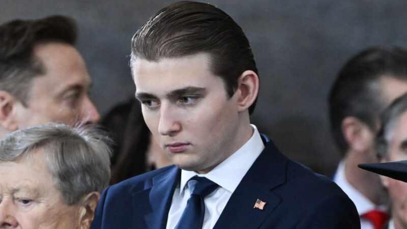 Barron Trump’s Reported Height Sets Off Social Media Frenzy As Iran War ...