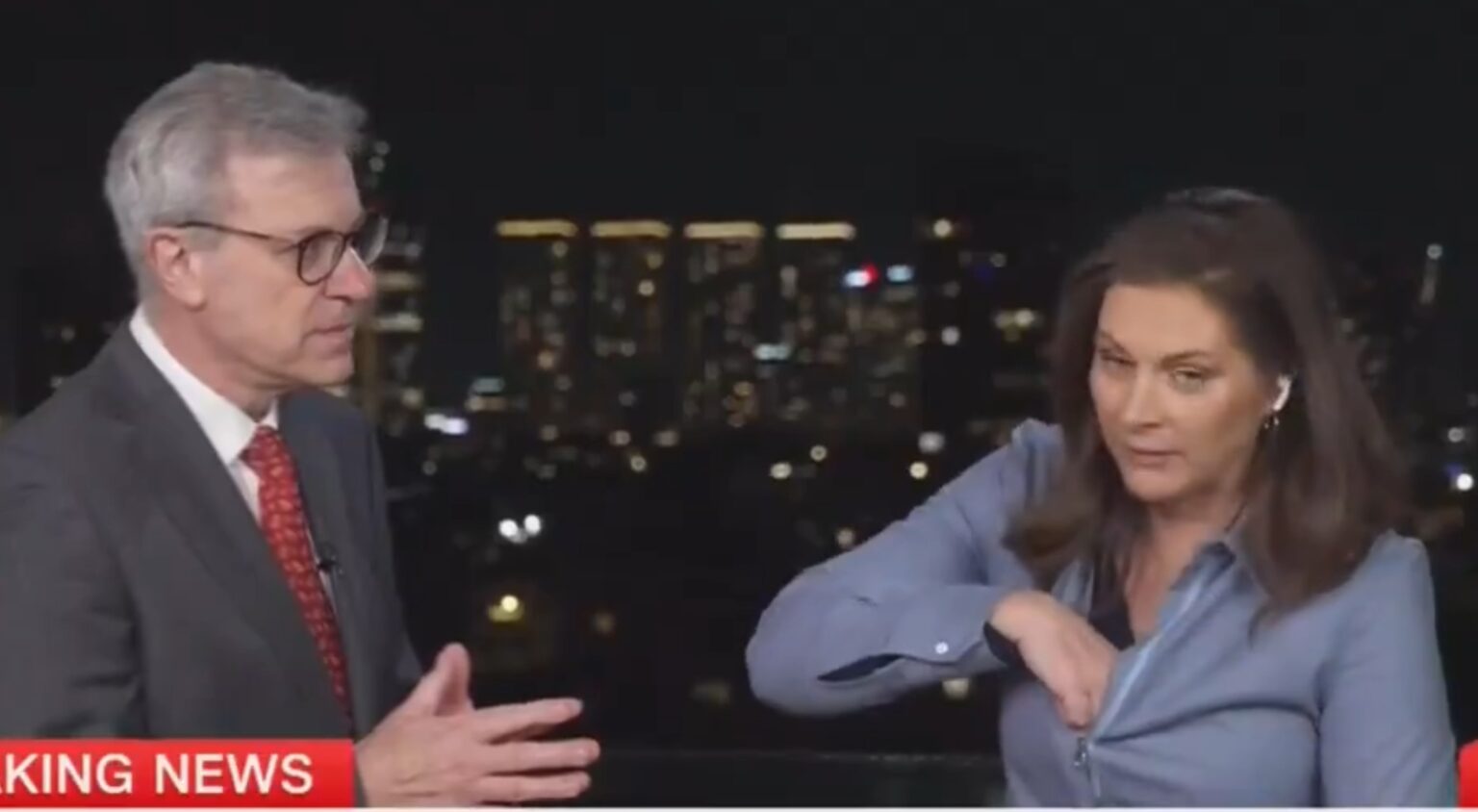 Frightening New Footage Shows CNN Crew Running For Cover On Live TV As ...
