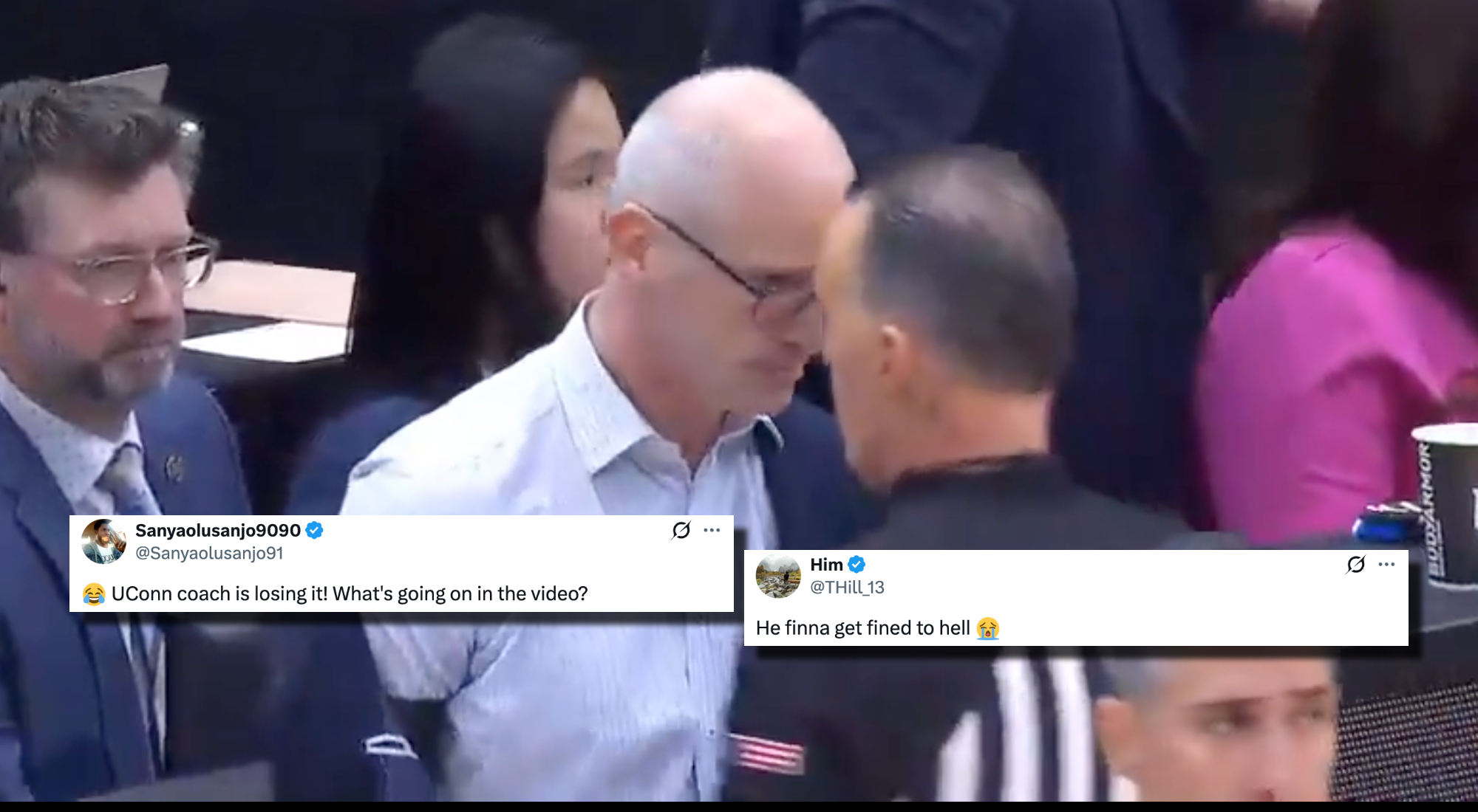 Internet Believes Dan Hurley Is “Losing It” After Wild Referee ...