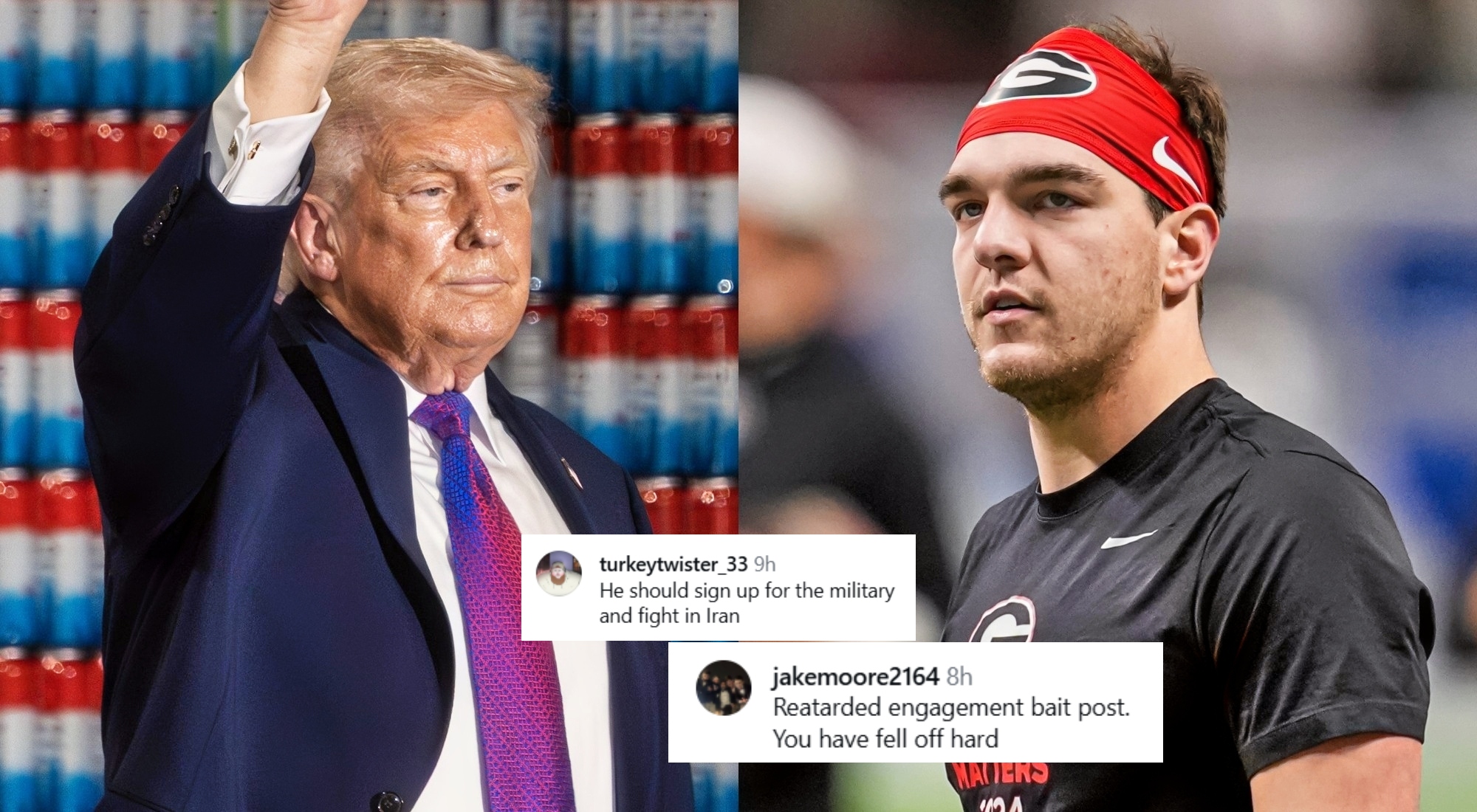 Gunner Stockton’s Meeting With Donald Trump Draws Sharp Attention