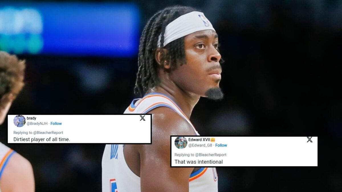 Lu Dort Lands in Hot Waters After Thunder Guard's Arm Catches Nikola ...