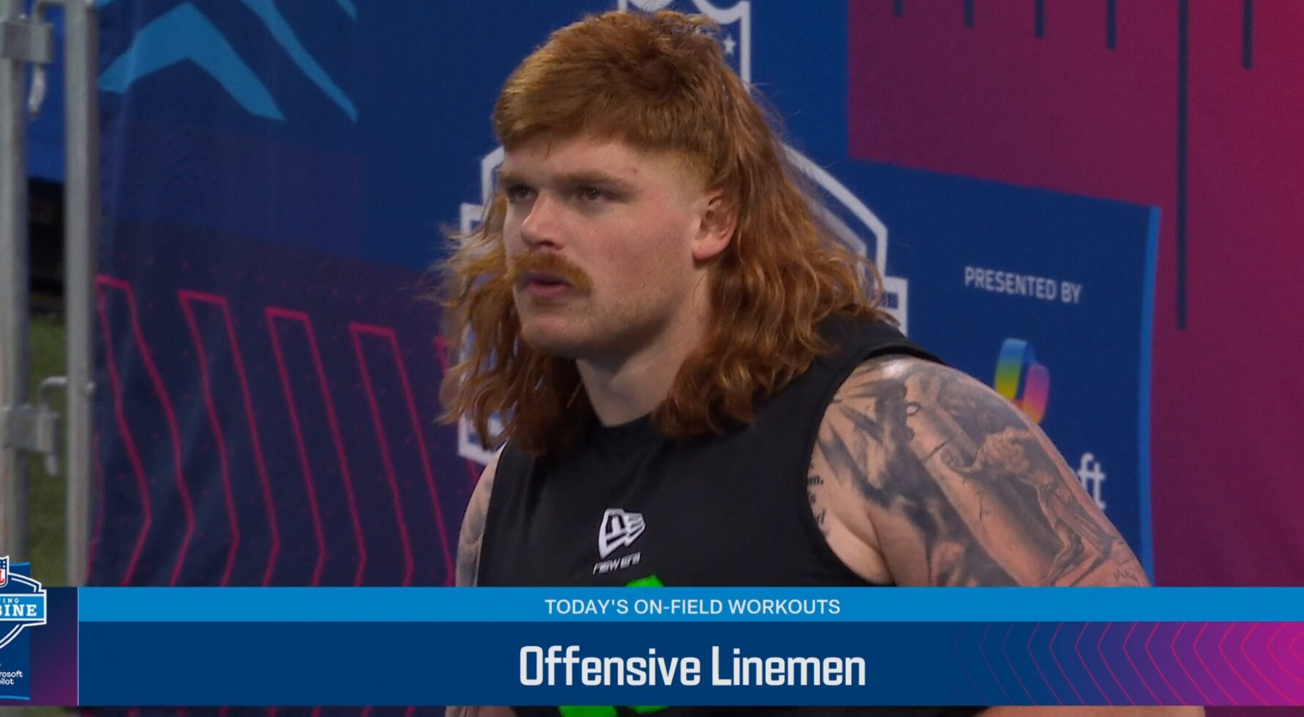 Iowa OL Gennings Dunker Has Stolen The Show At The NFL Combine For ...