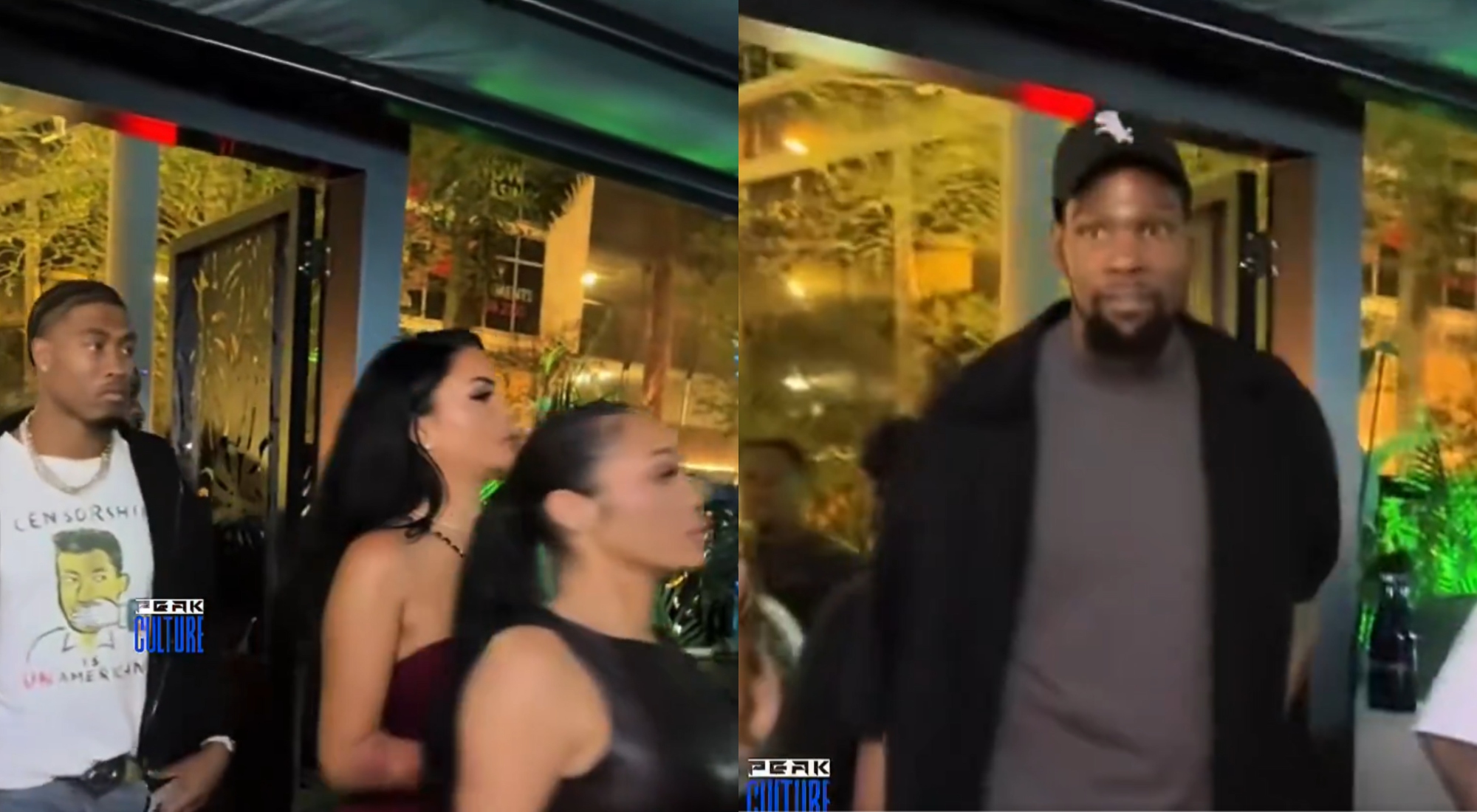 Kevin Durant, Isaiah Simmons & Tee Higgins Spotted Arriving At ...