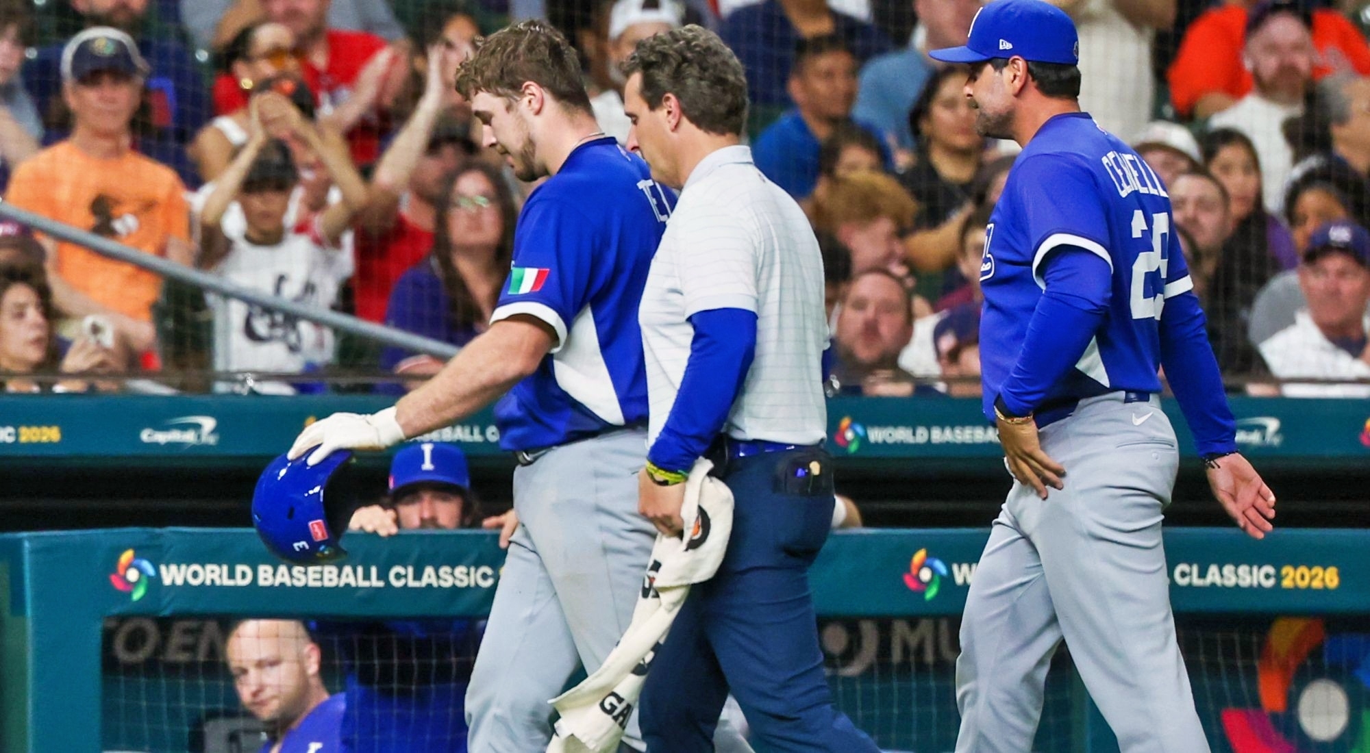What Happened To White Sox Catcher Kyle Teel During The USA vs. Italy ...