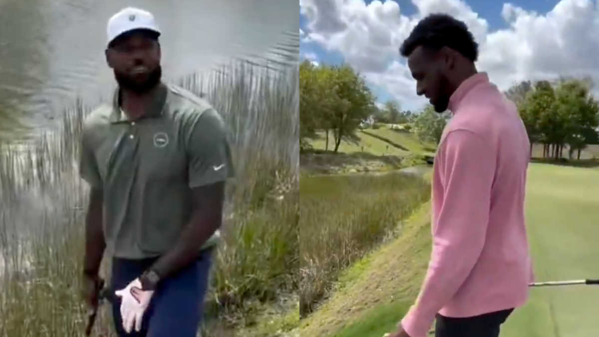 LeBron James Drops Hilarious Line While Golfing With Bronny James Next ...