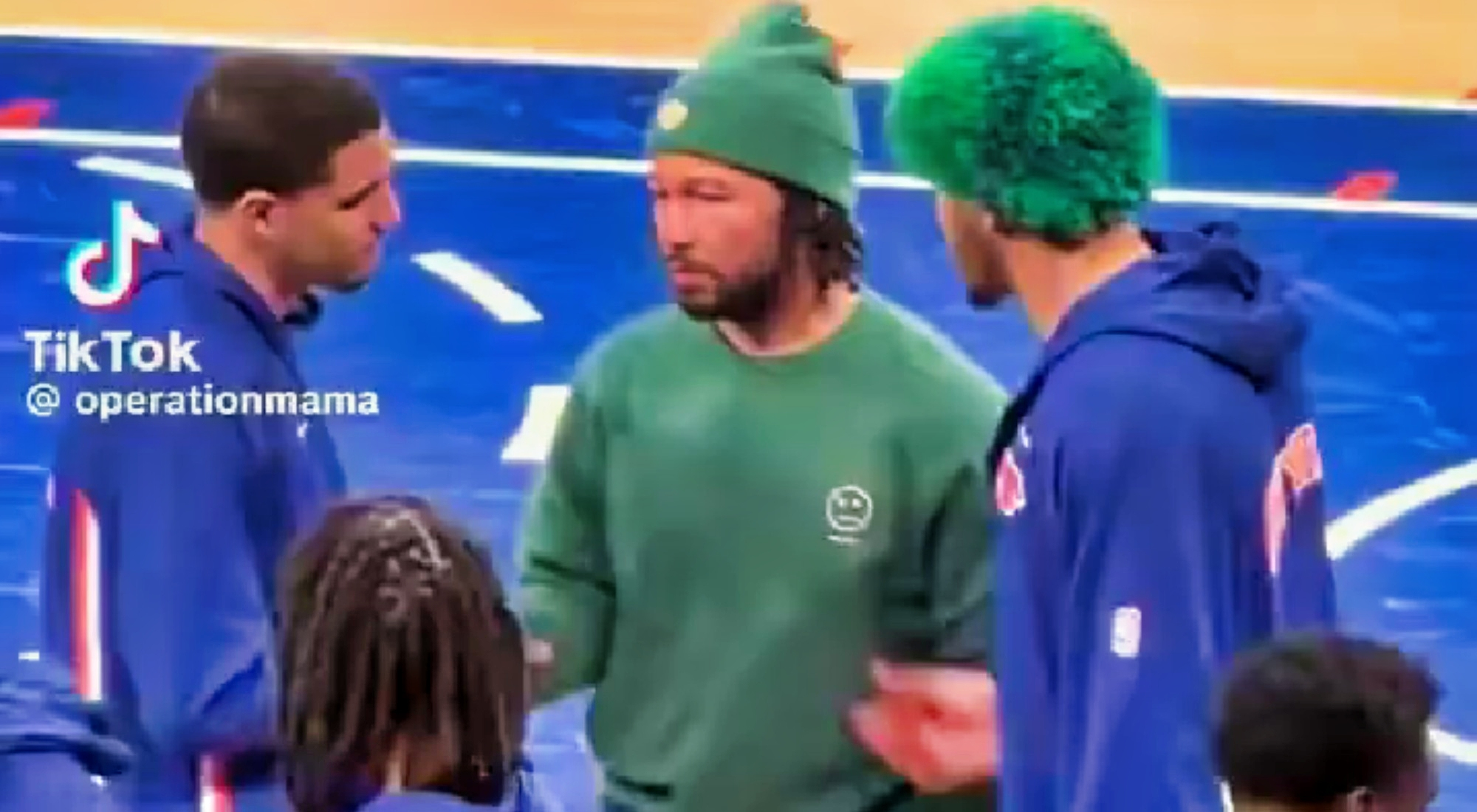 Entire Knicks Squad Caught on Camera Bullying Jalen Brunson as ...