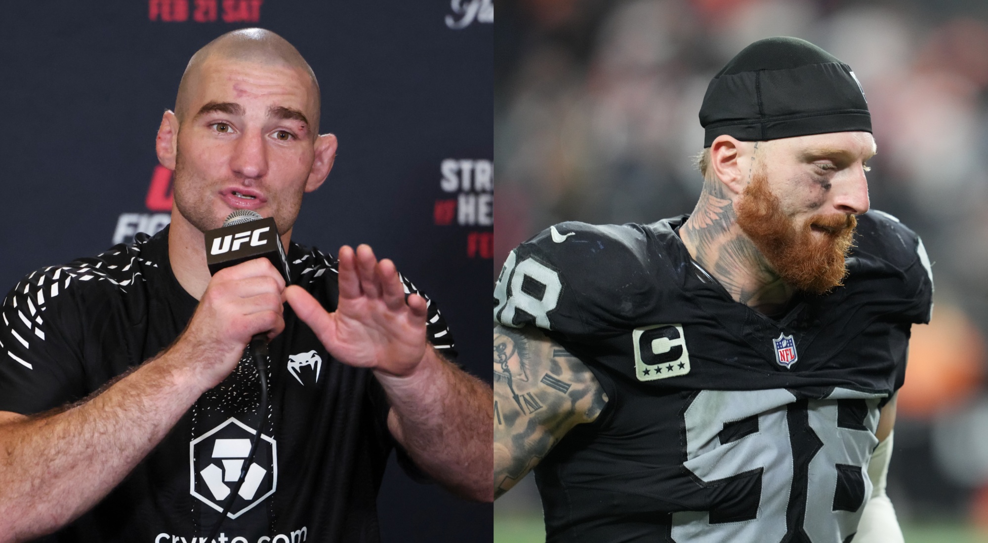 Sean Strickland Crowns Maxx Crosby the “Hardest NFL Player Hands Down ...