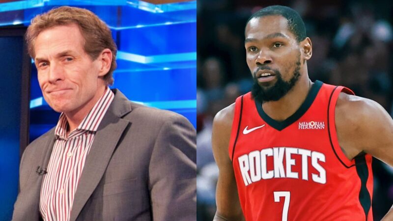 Skip Bayless Blasts Kevin Durant After Disastrous Second Half vs. Lakers