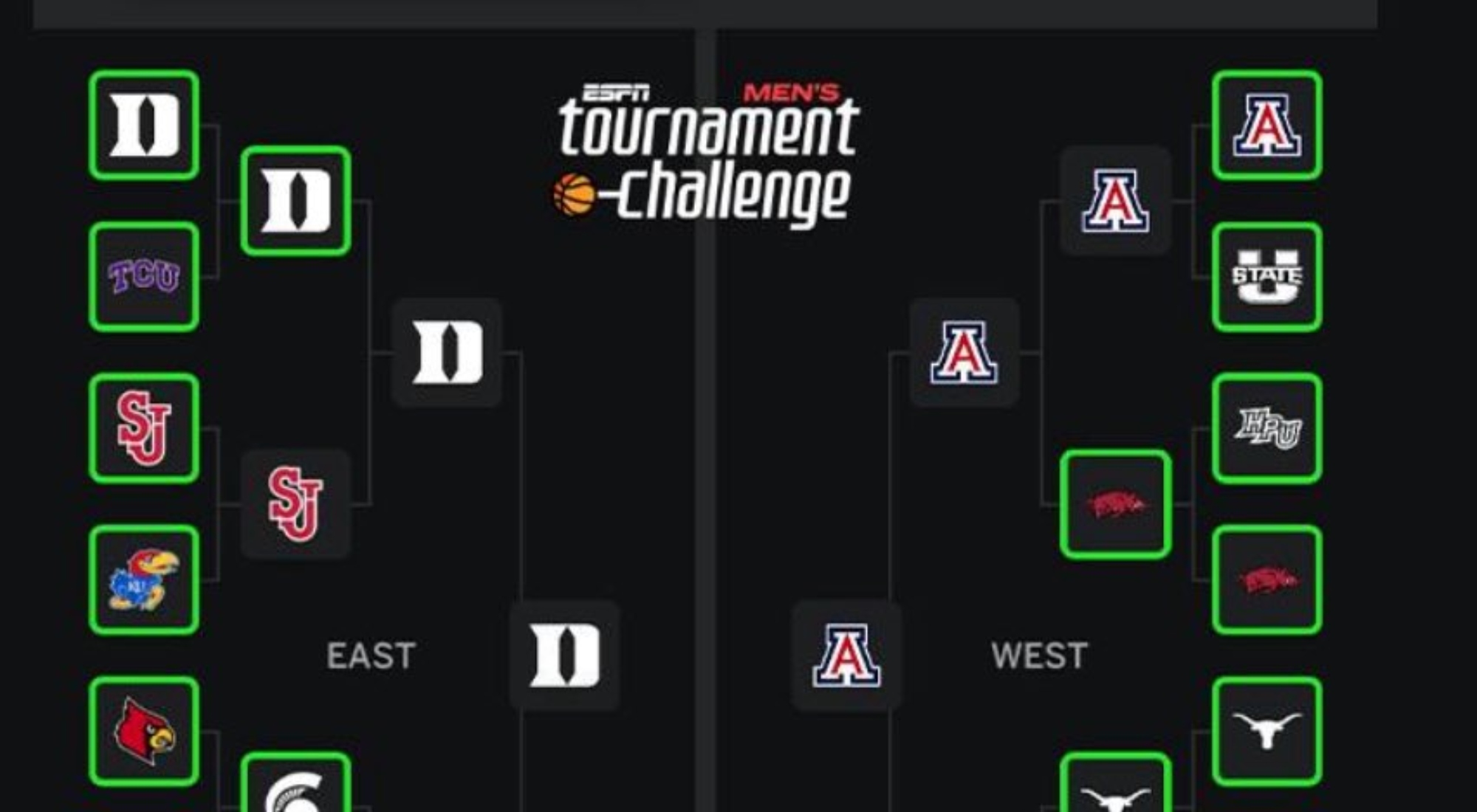 There's Only One Perfect NCAA March Madness Men's Tournament Bracket ...