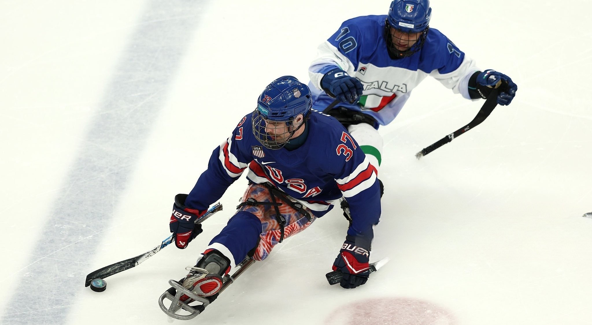 Here's How Paralympic Sled Hockey Players Swap Lines Without Ever ...