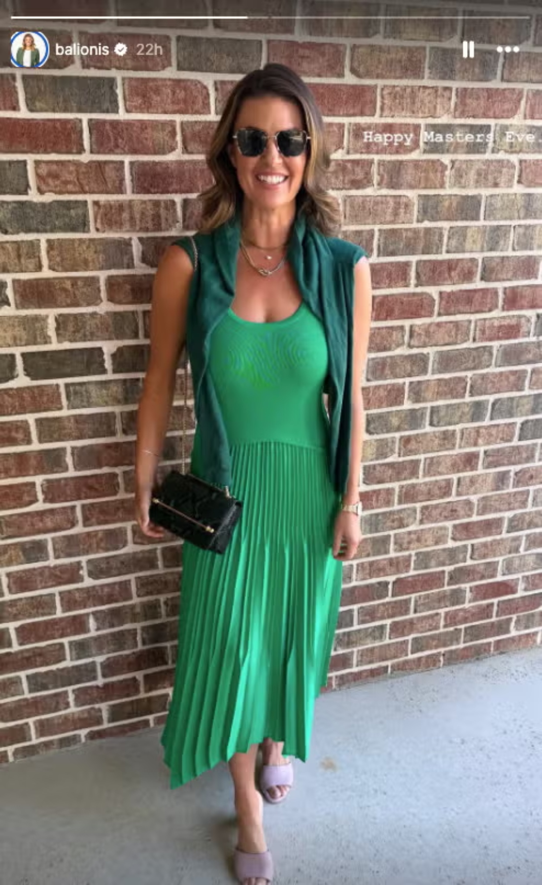 Amanda Balionis' Special Masters Outfit Is Going Viral
