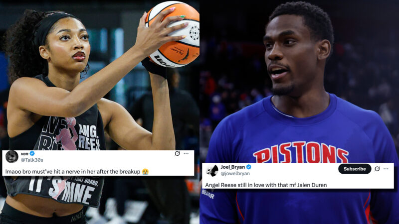Angel Reese Sends Internet Wild With Savage Clip of Ex Jalen Duren ...