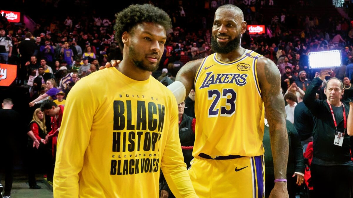 LeBron James Gets Emotional Reflecting on Sharing Playoff Moment With ...
