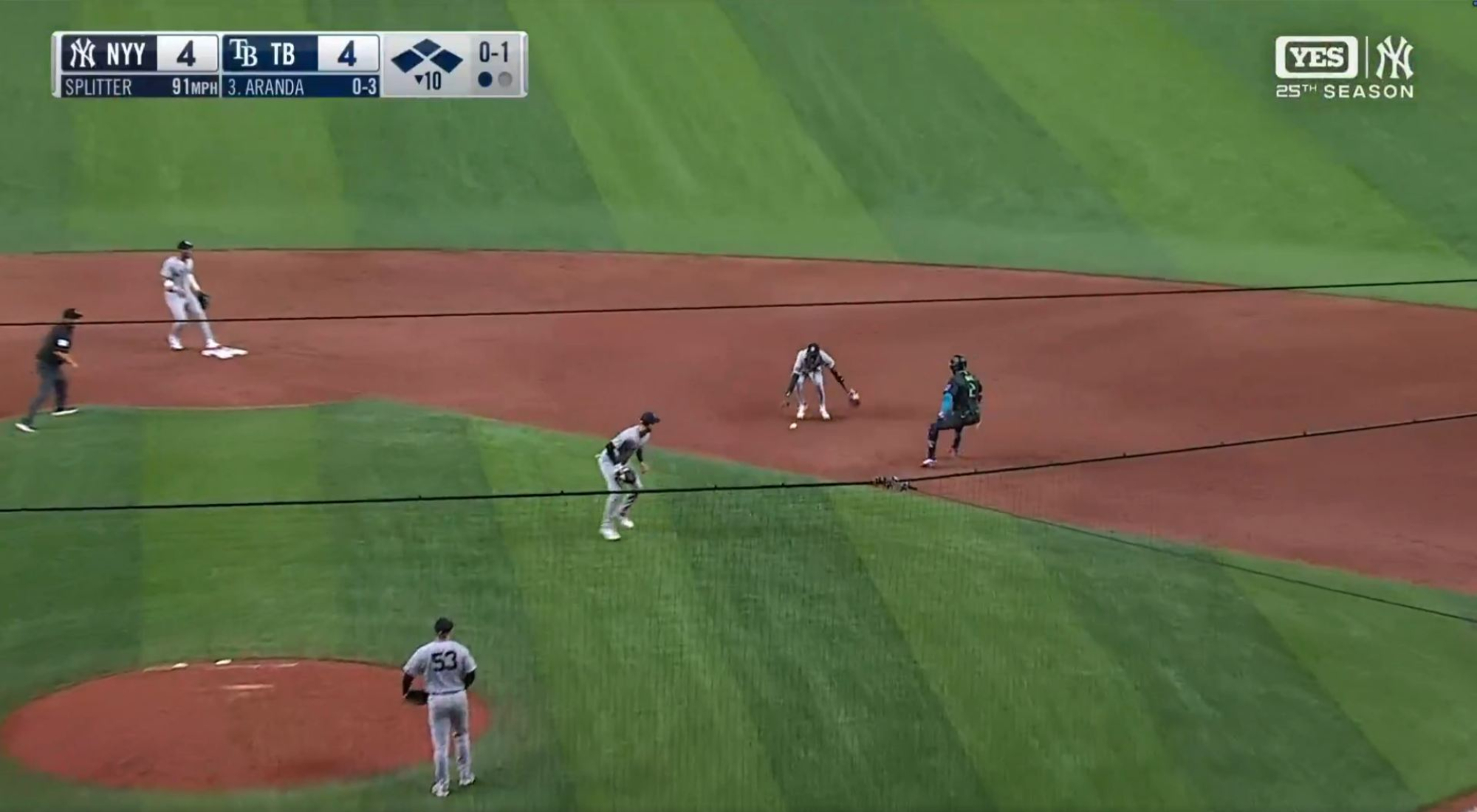 Jazz Chisholm Jr. Fumble Hands Rays Walk-Off Win Over Yankees