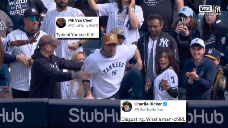 “He Hawk Tuahed On That Thang” - MLB Fans Slam Yankees Fan For ...