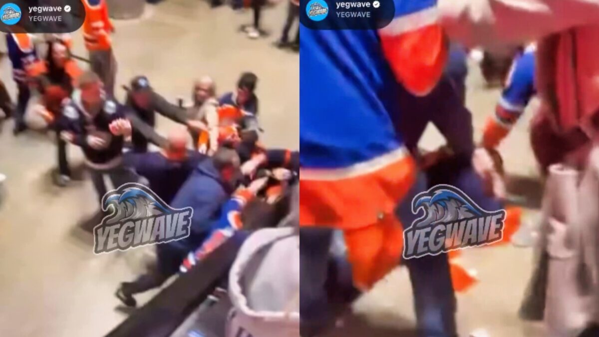 Wild Scene at Oilers Game as Baby Is Born Inside Rogers Place [VIDEO]