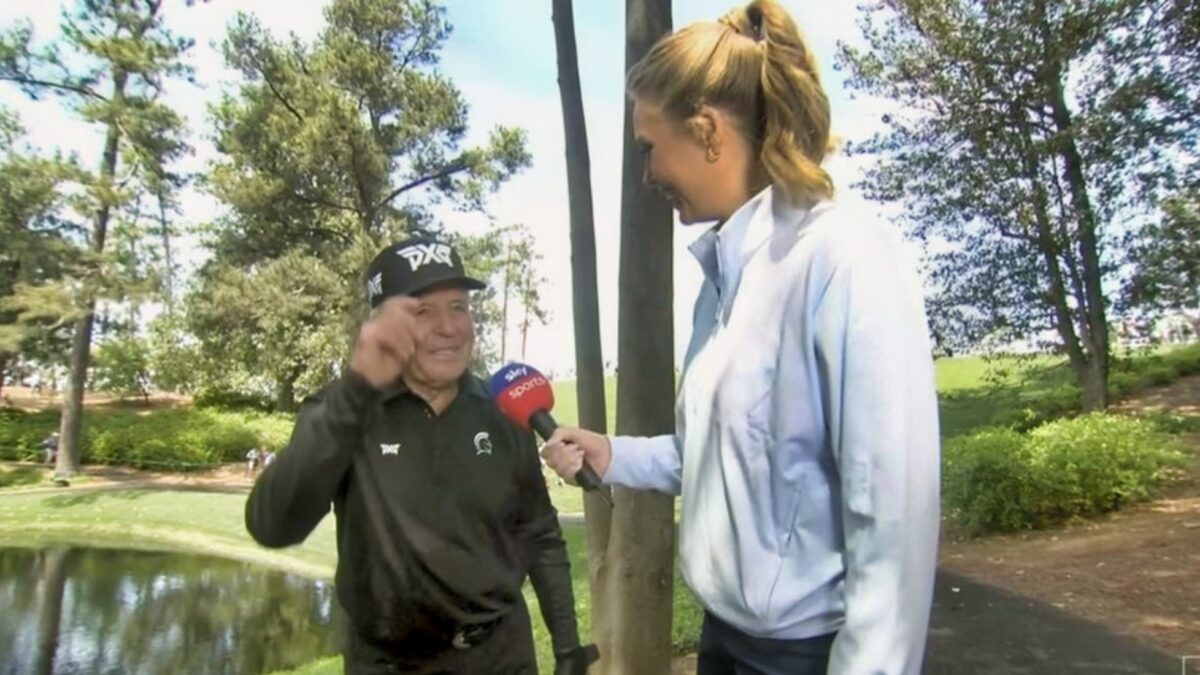90-Year-Old Gary Player Left Masters Viewers Cringing With His Creepy ...