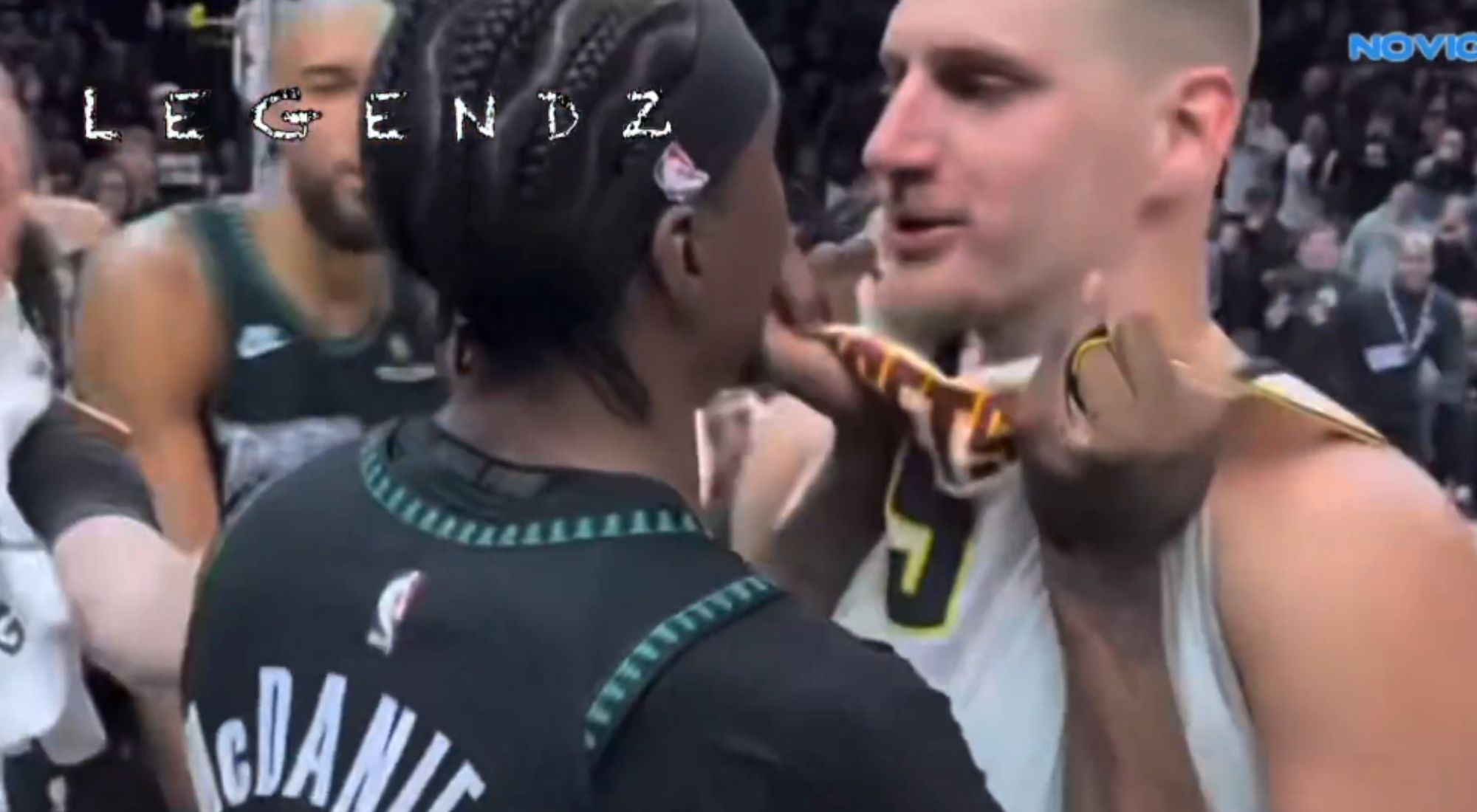 Leaked Audio Reveals Heated Jaden McDaniels-Nikola Jokic Exchange After ...