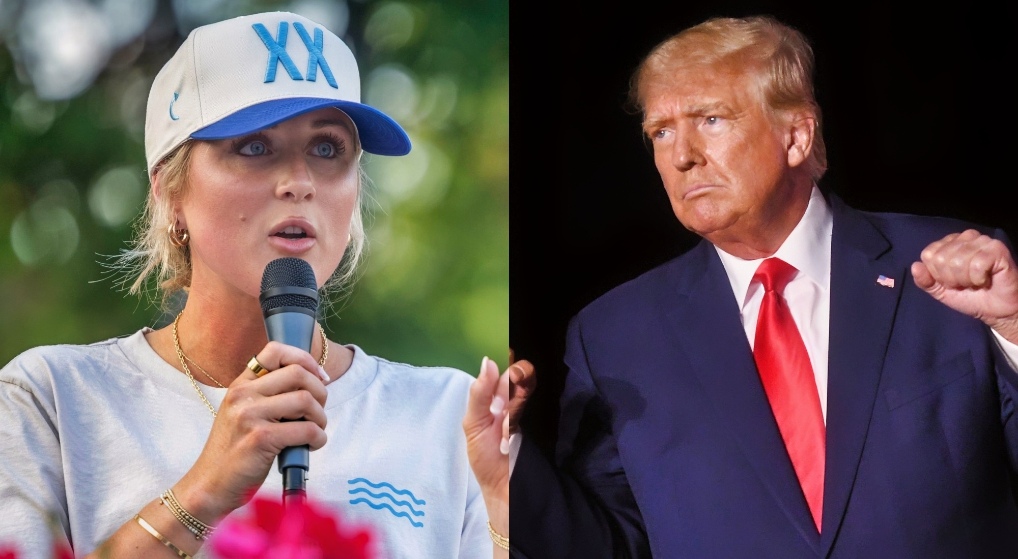 Riley Gaines Snaps On President Donald Trump For "Mocking God" In ...