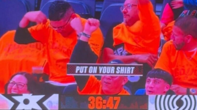 San Antonio Spurs Caught "Bullying" Fans to Wear Playoff Shirts Over ...