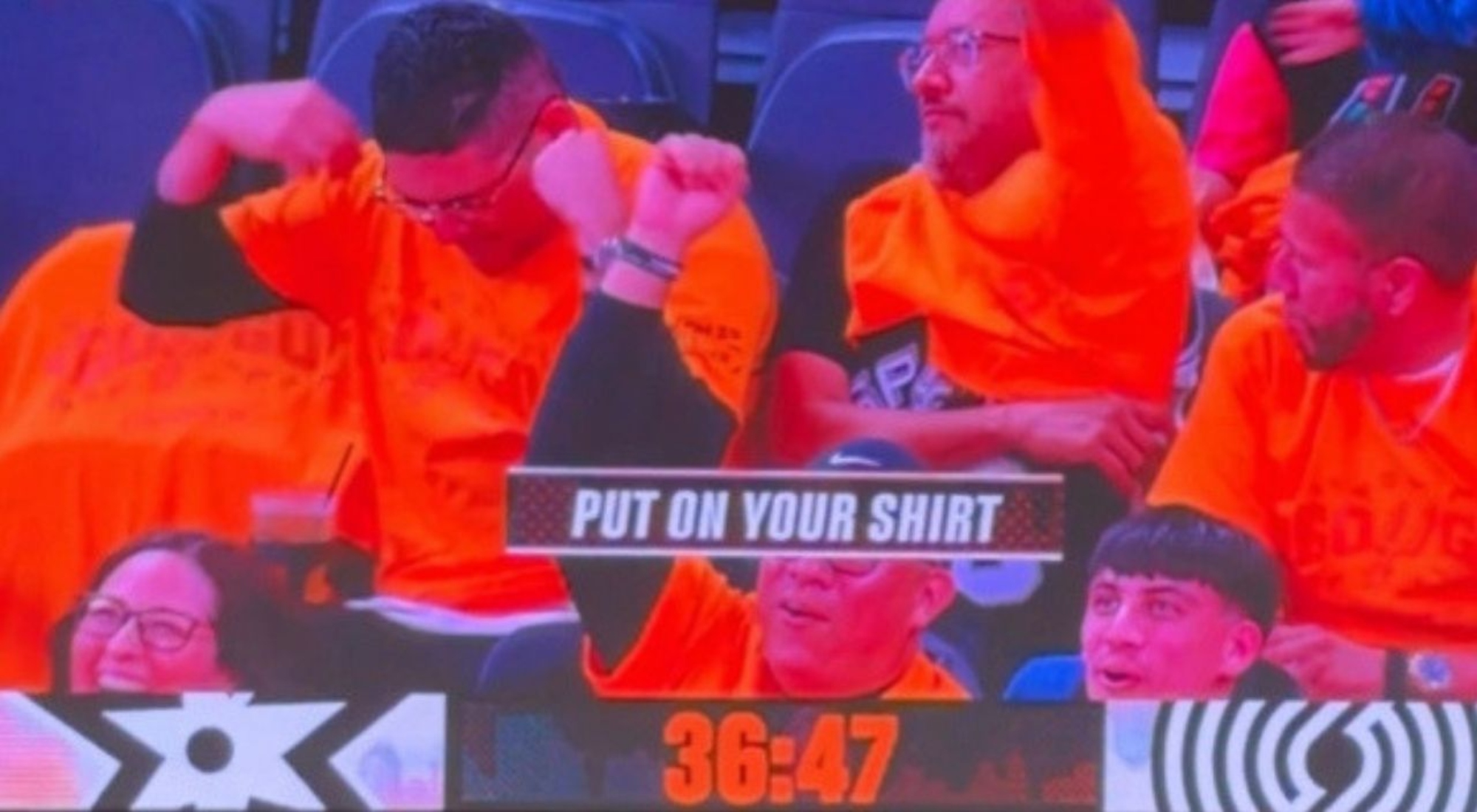 San Antonio Spurs Caught "Bullying" Fans to Wear Playoff Shirts Over ...