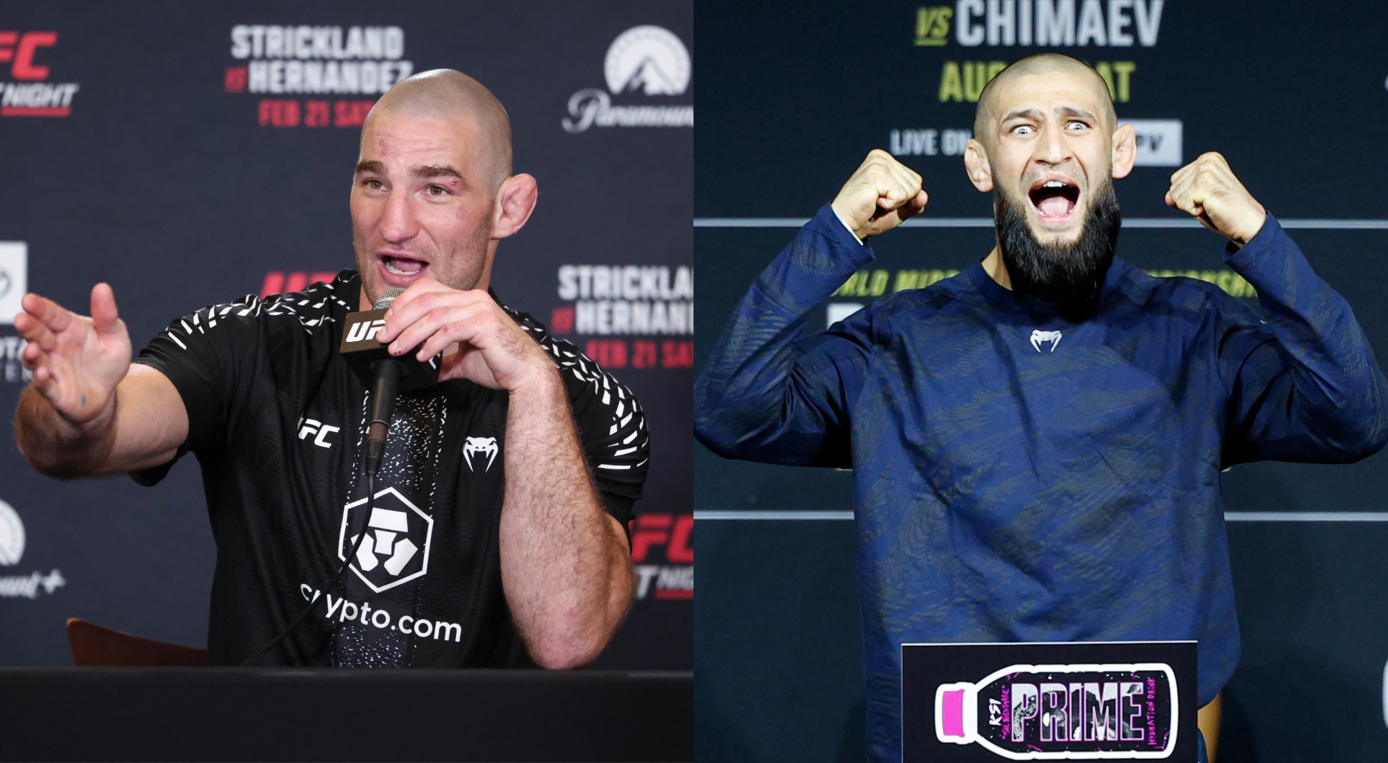 Sean Strickland Fires Shot at Khamzat Chimaev Ahead of UFC 328 Bout