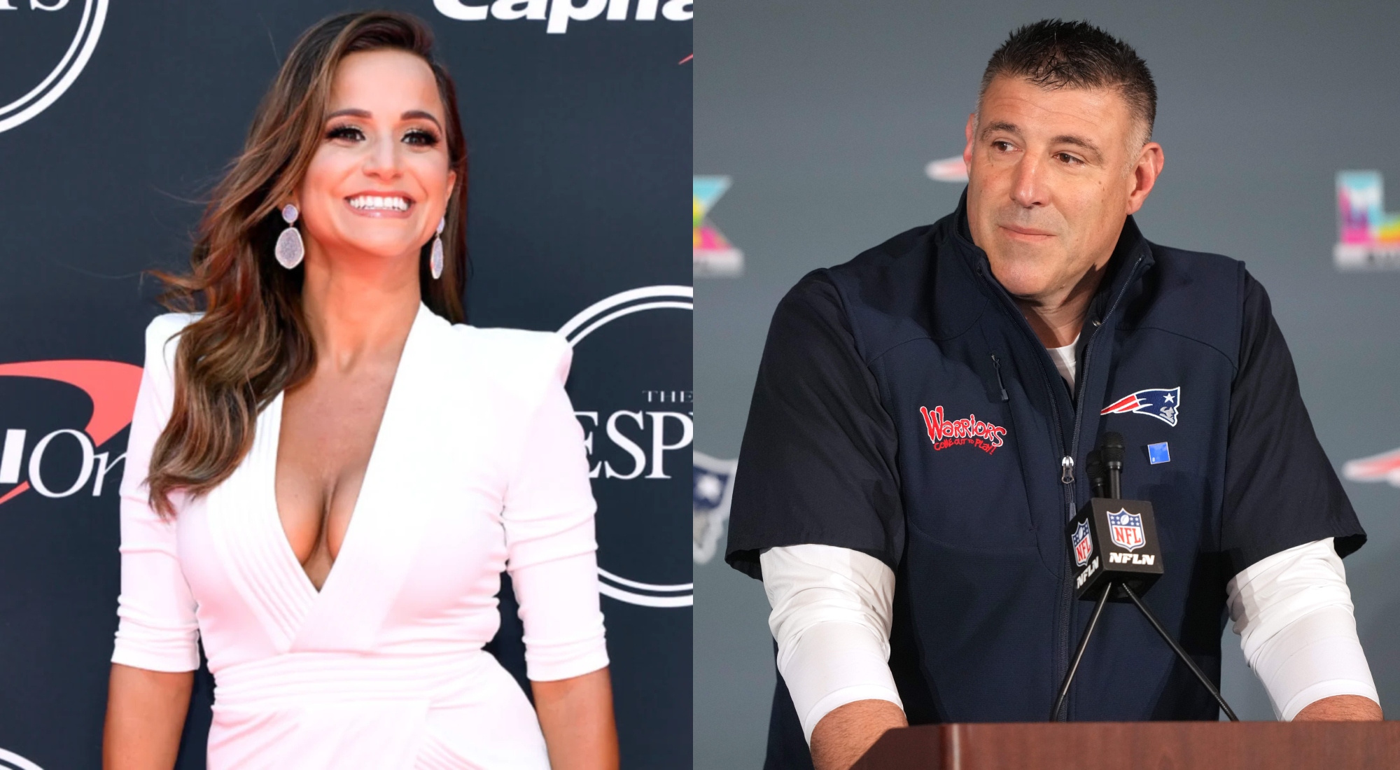 Dianna Russini-Mike Vrabel 'Romeo & Juliet' Photo Goes Viral