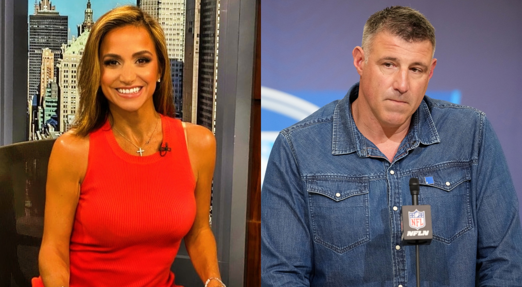 Someone Was Shopping Around Mike Vrabel & Dianna Russini's Intimate ...