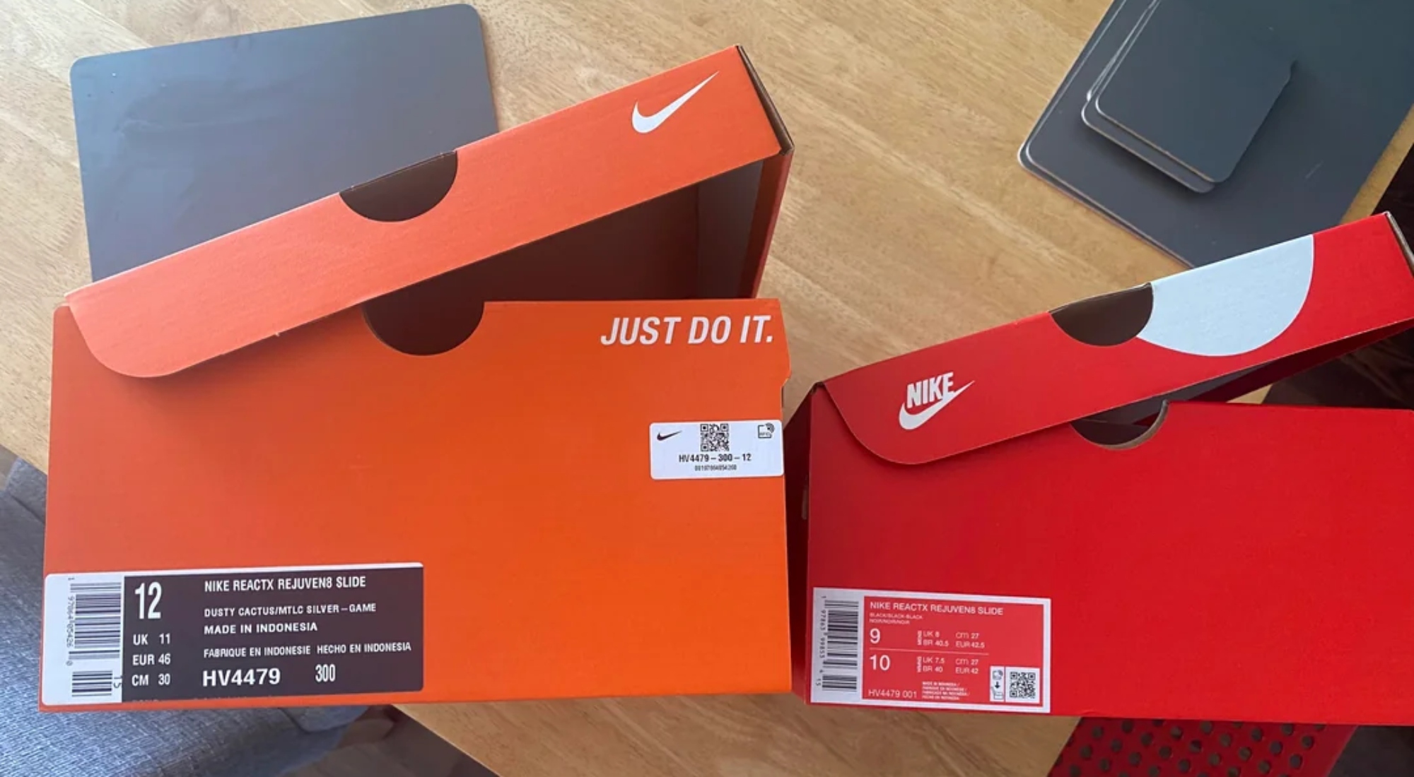 What's The Difference Between The Orange & Red Nike Shoe Boxes? Mall ...